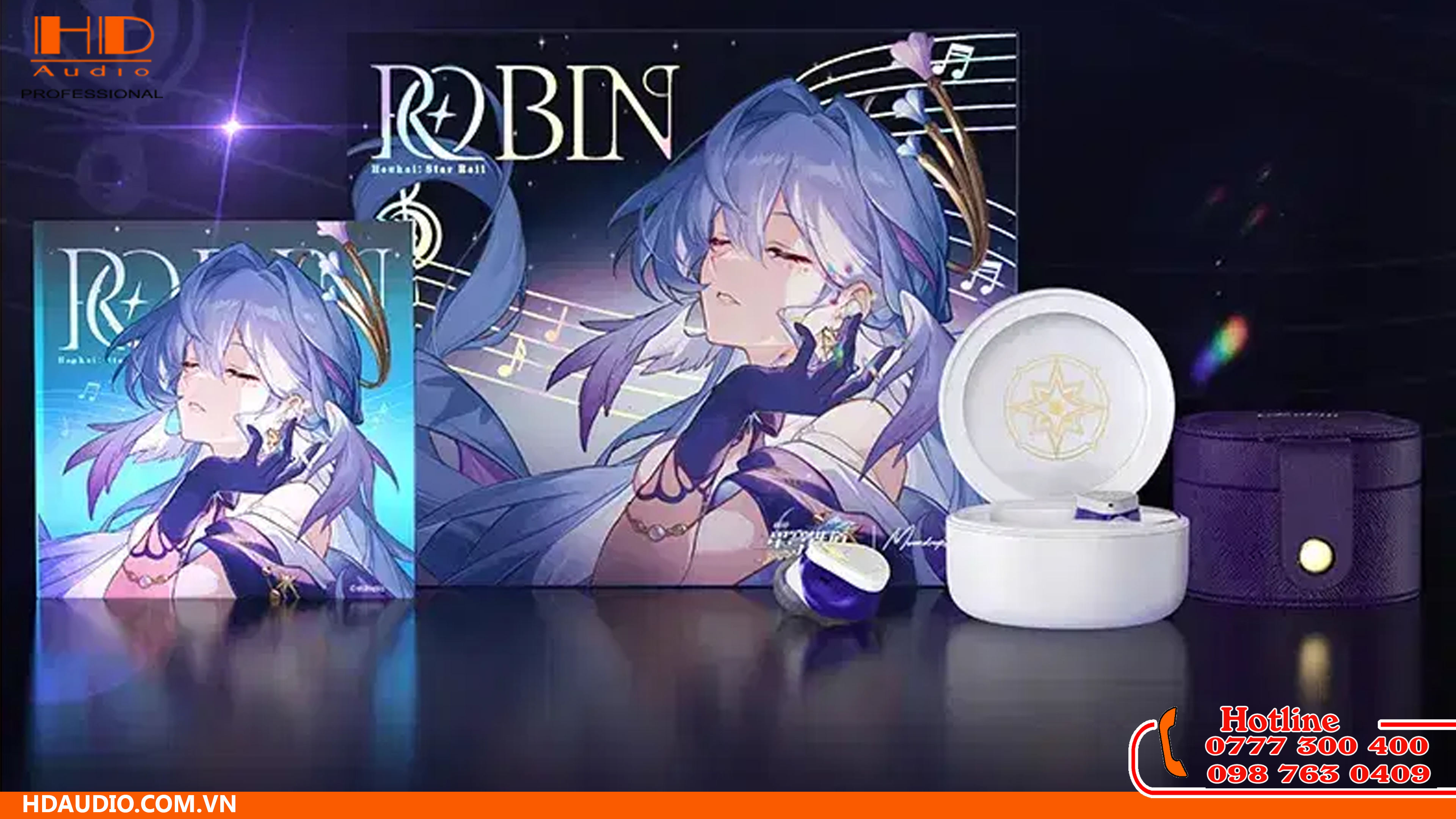 Tai nghe Moondrop Robin- Moondrop X Honkai Star Rail ROBIN