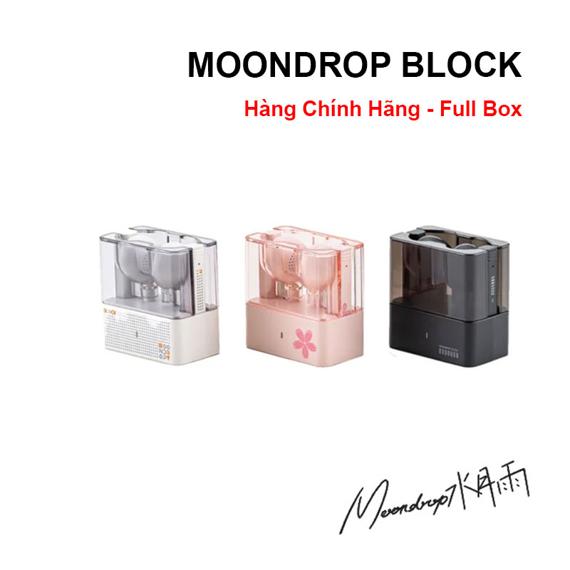 Tai nghe Bluetooth Moondrop Block chất lượng - Hàng Chính Hãng