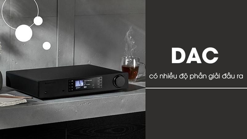 Độ phân giải của DAC giải mã có quan trọng không?