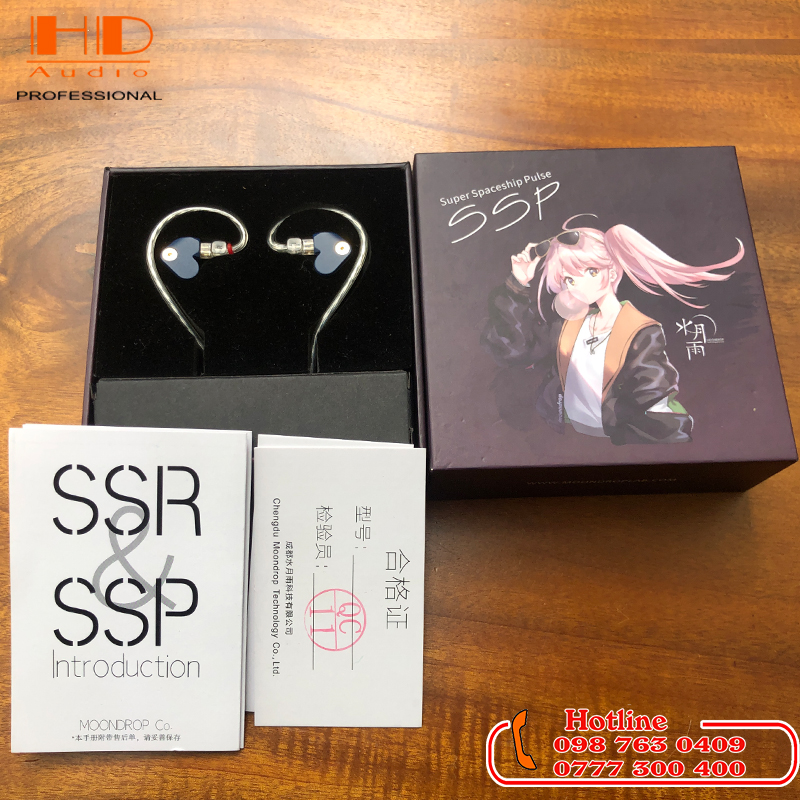 Tai nghe Moondrop SSP - HD Audio