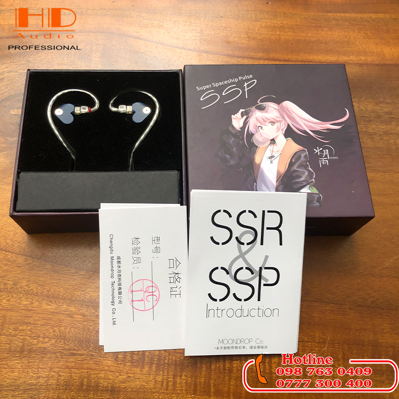 Tai nghe Moondrop SSP - HD Audio